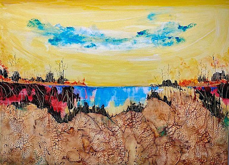 Climate Change Painting by Amy Block | Saatchi Art