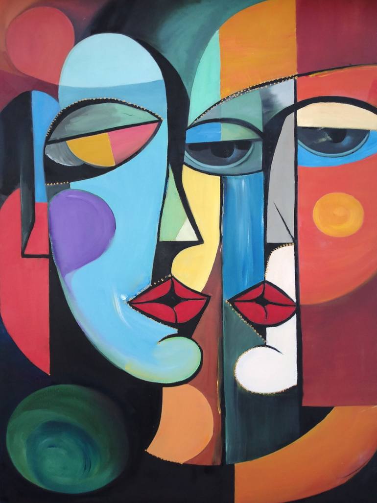 Women - Friends Painting by Kate Johnson | Saatchi Art