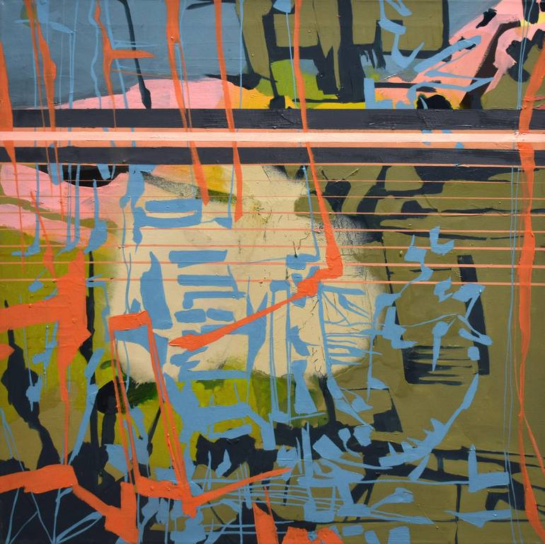 Phreatic Pulse Painting by Katie Stubblefield | Saatchi Art
