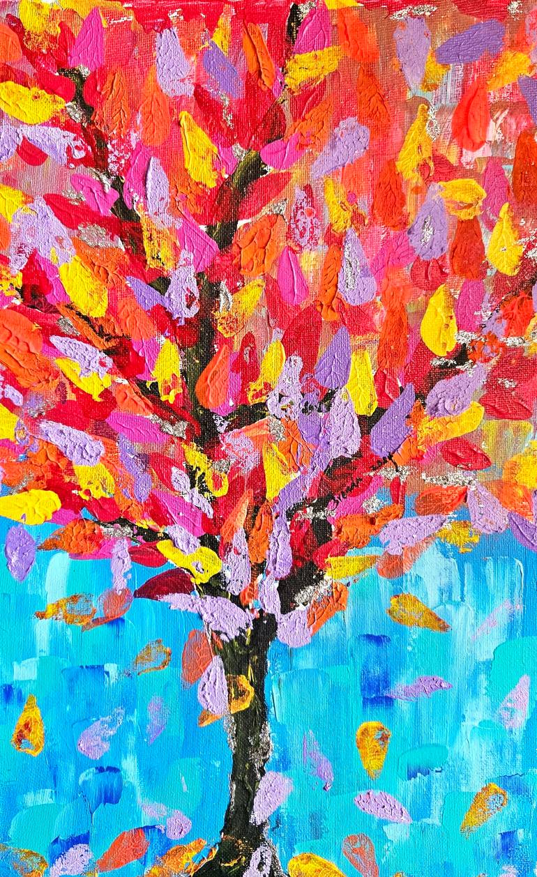 Vida y muerte Painting by Brenda Bernice Hernandez Tepetate | Saatchi Art