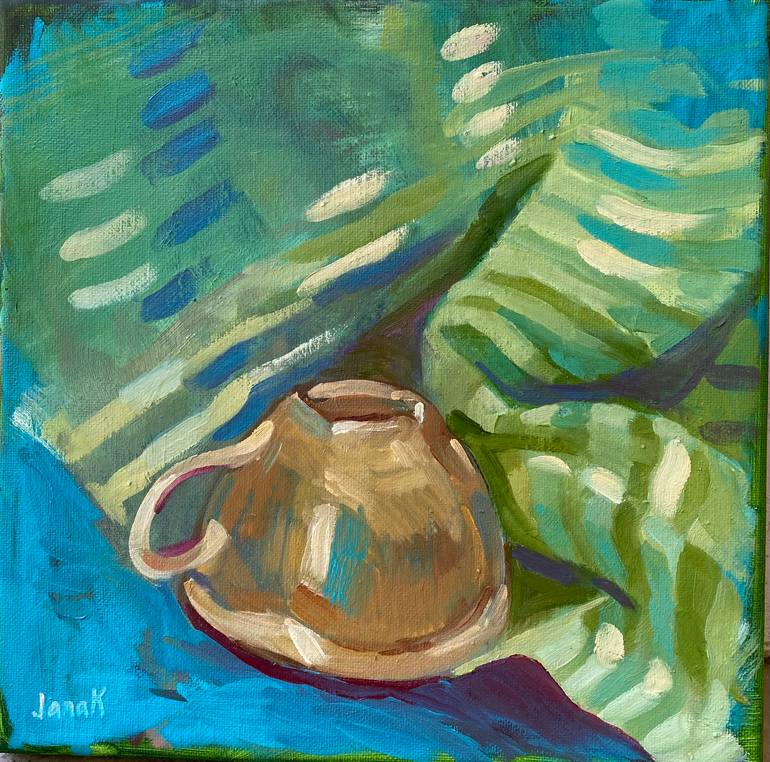 In Between the Lines Painting by Jana Kohutiarova | Saatchi Art