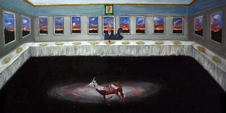 reincarnation Painting by mu tian | Saatchi Art