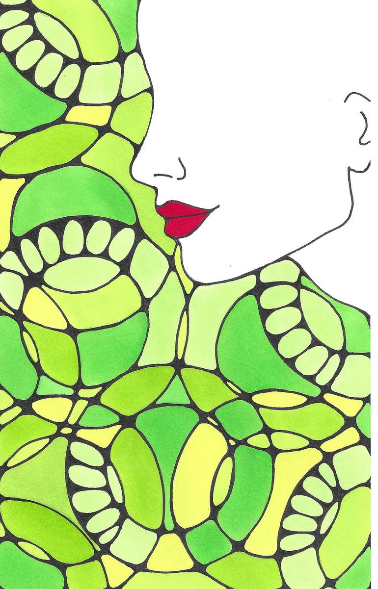 Fair Face Perfection 6 Drawing by Amanda Da Costa | Saatchi Art