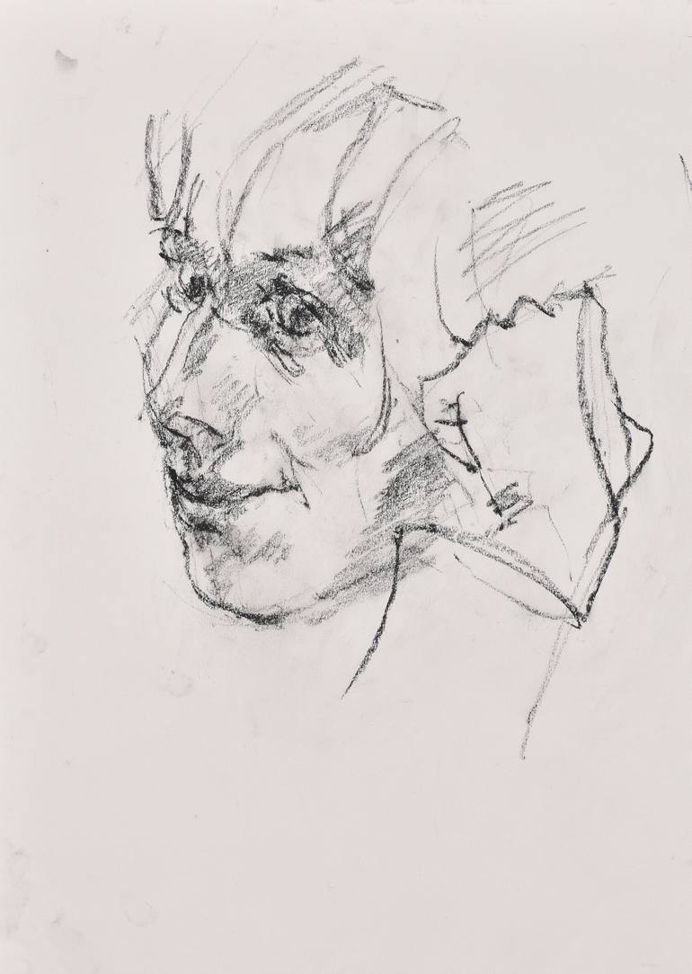 Isabella smiling Drawing by Alla Tkachuk | Saatchi Art