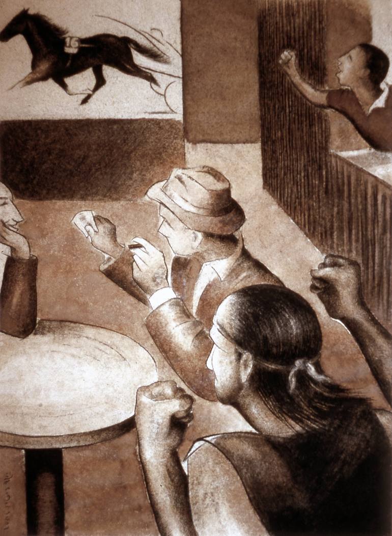 Troppo Forte Drawing by Mimma Umeton | Saatchi Art