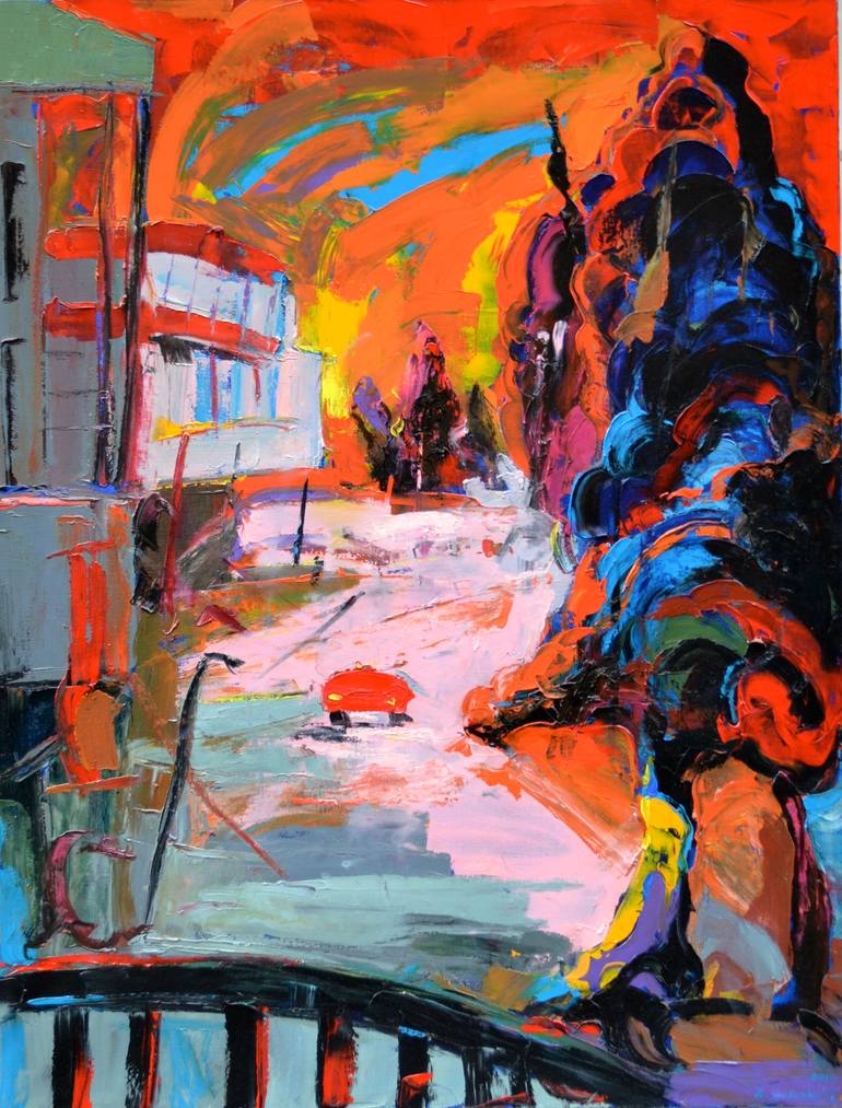 Tbilisi Painting by Zurab Jani | Saatchi Art