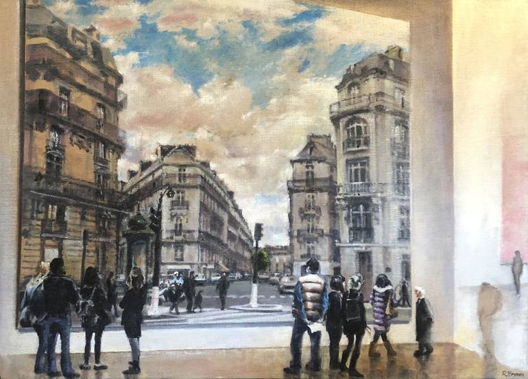 Viewing Place St. Dominic Painting by Rush Brown | Saatchi Art