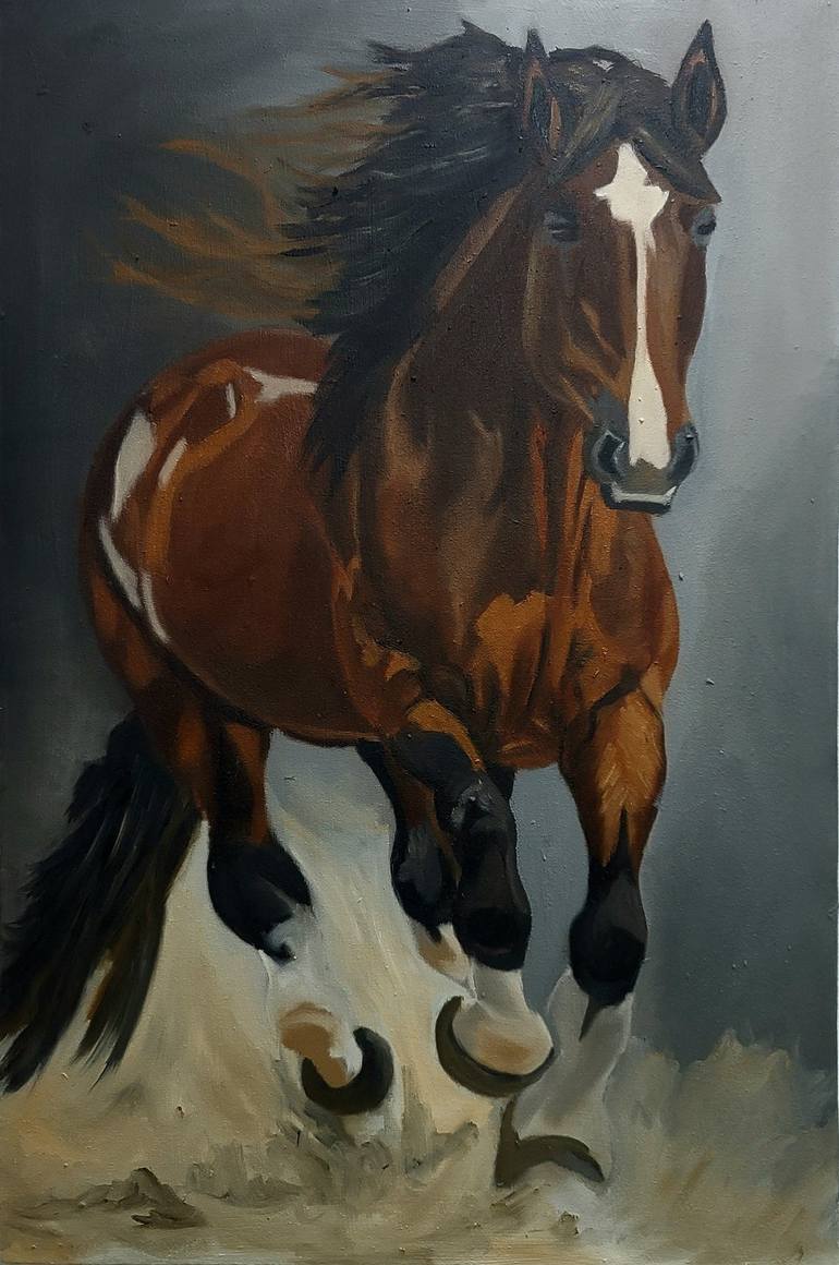 Strength Painting by John Oduwole | Saatchi Art