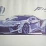 W motors fenyre hypersport super car Drawing by Muhammad Suleman ...