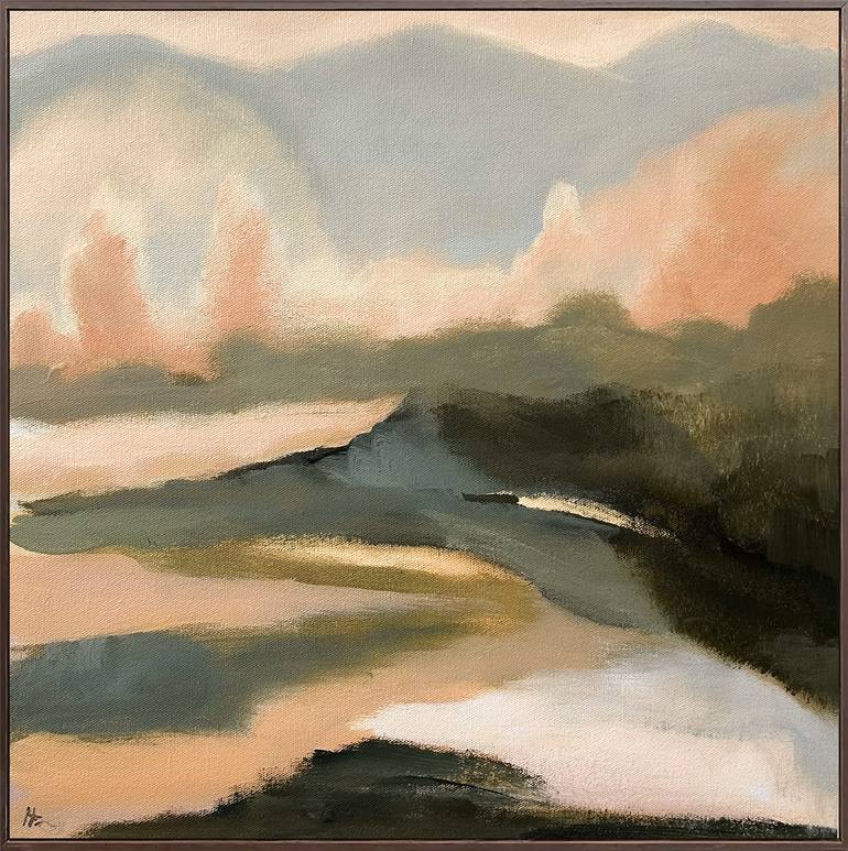 Path to Moksha 27 | Contemporary Abstract Landscape Painting Painting ...