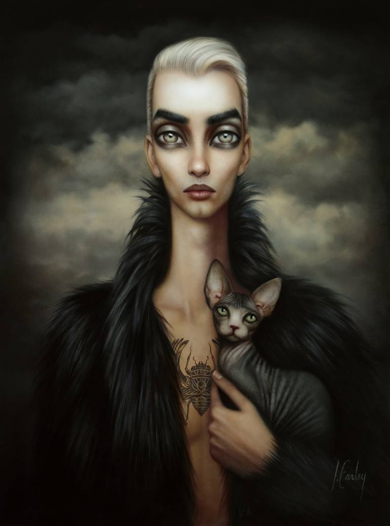 Ilia Painting by Lori Earley | Saatchi Art