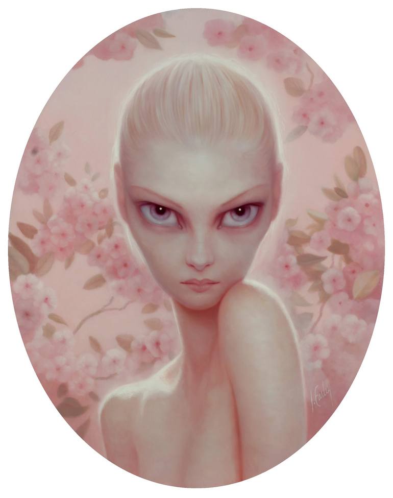 Annabelle Painting by Lori Earley | Saatchi Art