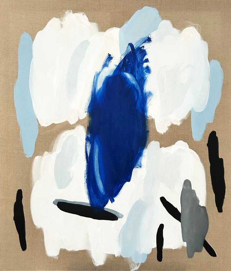 Invisible connection Painting by Katarzyna Muranty | Saatchi Art