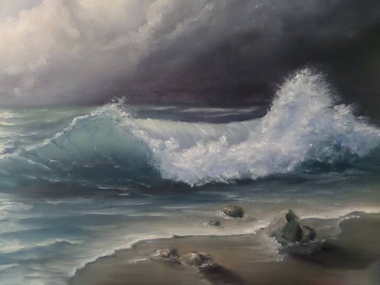 Tempestuous Painting by Anton Soldatov | Saatchi Art