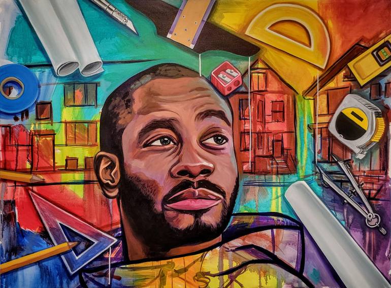 Visionary Painting by Damon Lamar Reed | Saatchi Art