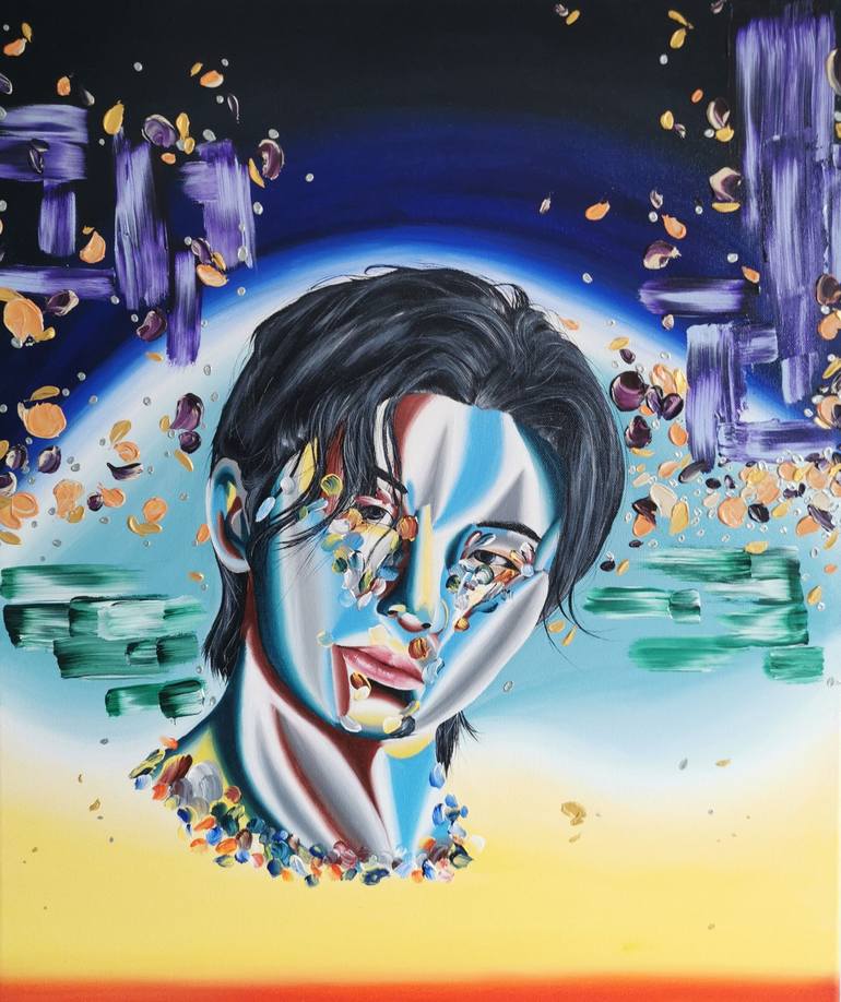 Perception Painting by Céline Carrié | Saatchi Art