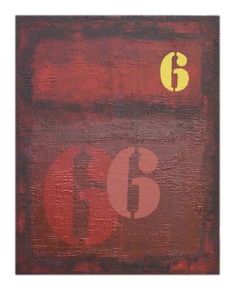 666 Painting by José Veiga | Saatchi Art
