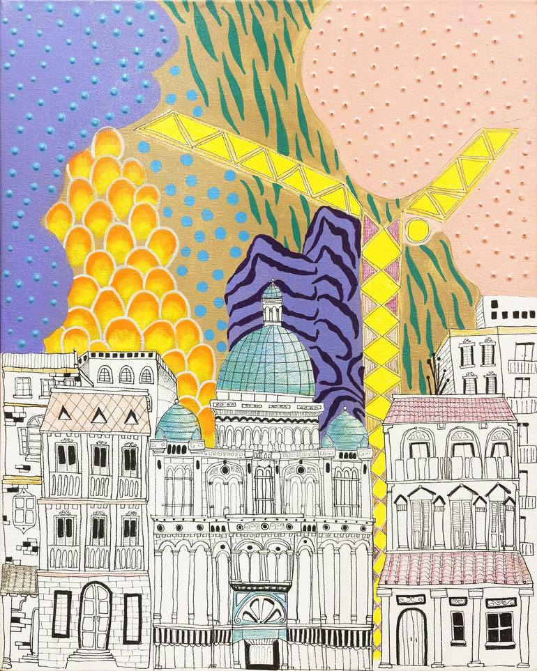 QVB Mixed Media by Gina Kim | Saatchi Art Australia