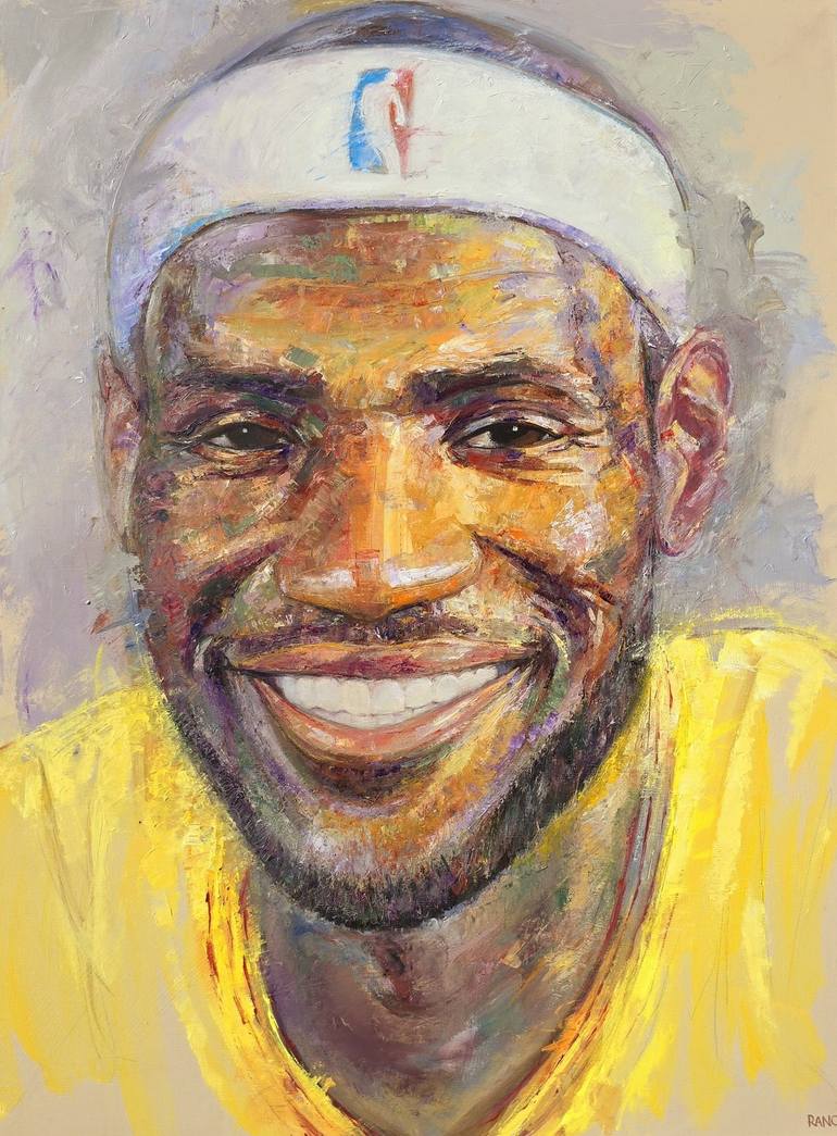 Kid from Akron Painting by Dennis Rano | Saatchi Art