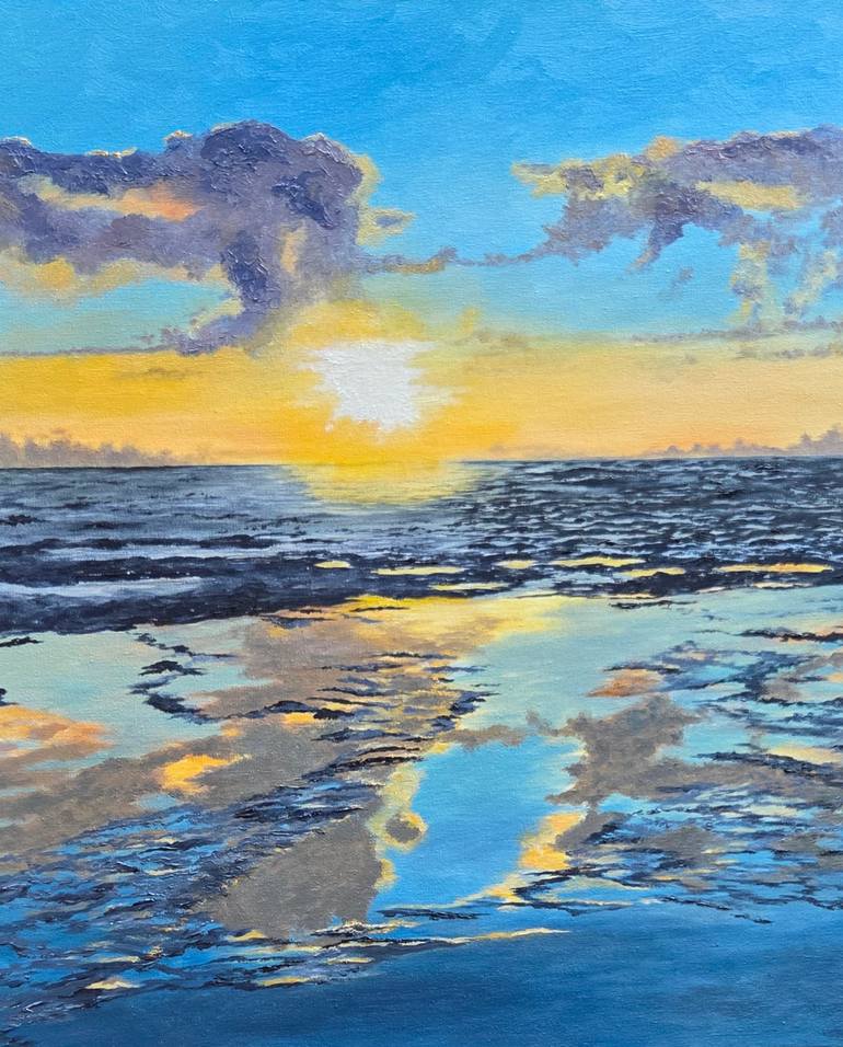 Conscious Contentment Painting by Philippa Storey | Saatchi Art
