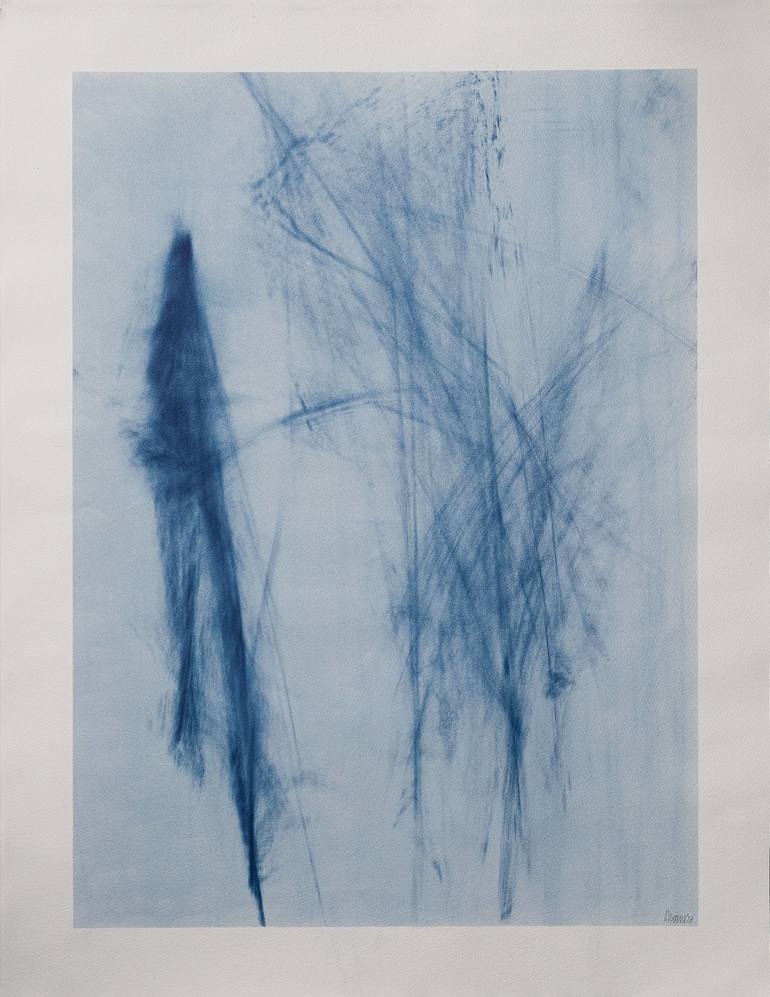 Photonic Blue Series | Antithesis Painting by Diego Moreno | Saatchi Art