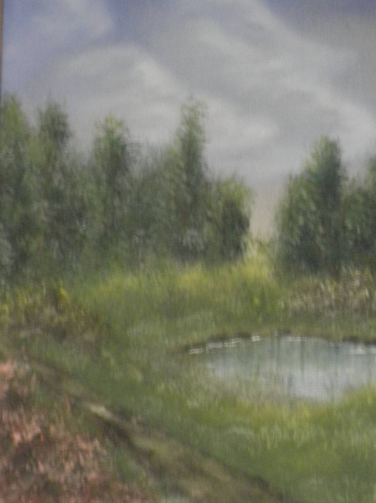 El campo precioso Painting by Mandy Godfrey | Saatchi Art