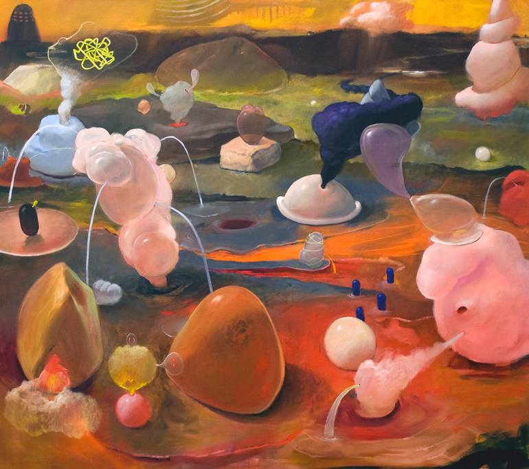 Articles and Epidiemiologies Painting by Conor Fagan | Saatchi Art