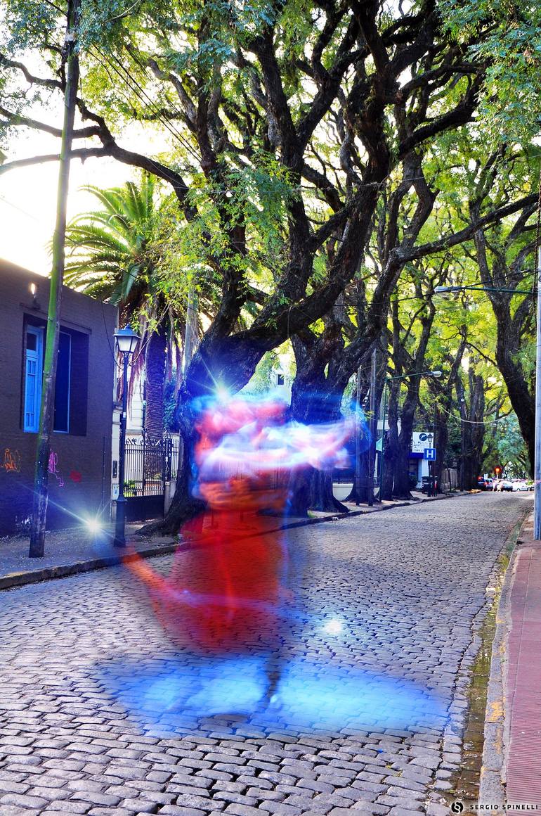 dancing on stone pavement Collage by Sergio Carlos Spinelli | Saatchi Art