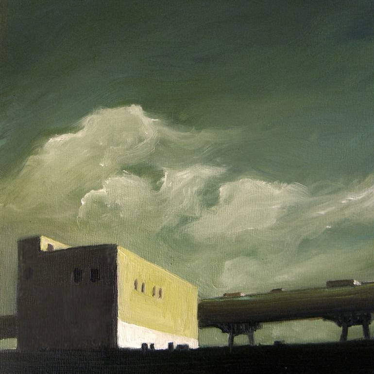 BQE overpass Painting by Amanda Kavanagh | Saatchi Art