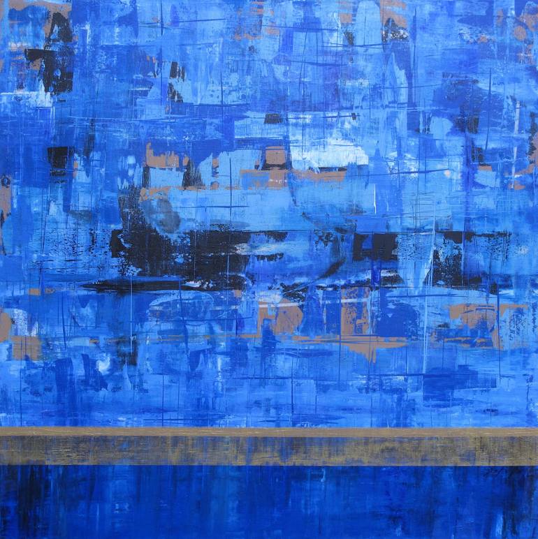 BLUE Painting by ALEJANDRO BOTELLO | Saatchi Art