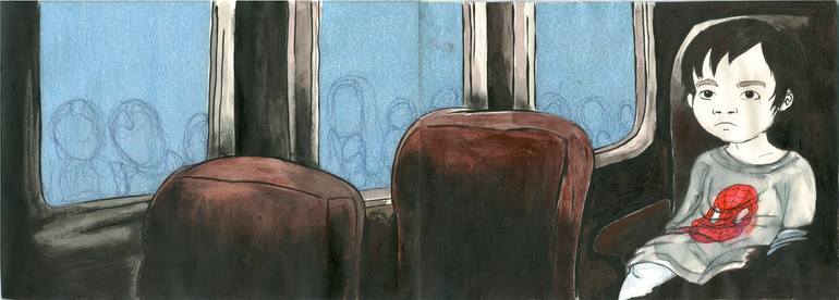 De La Nada 3 Painting by Young Kauri | Saatchi Art