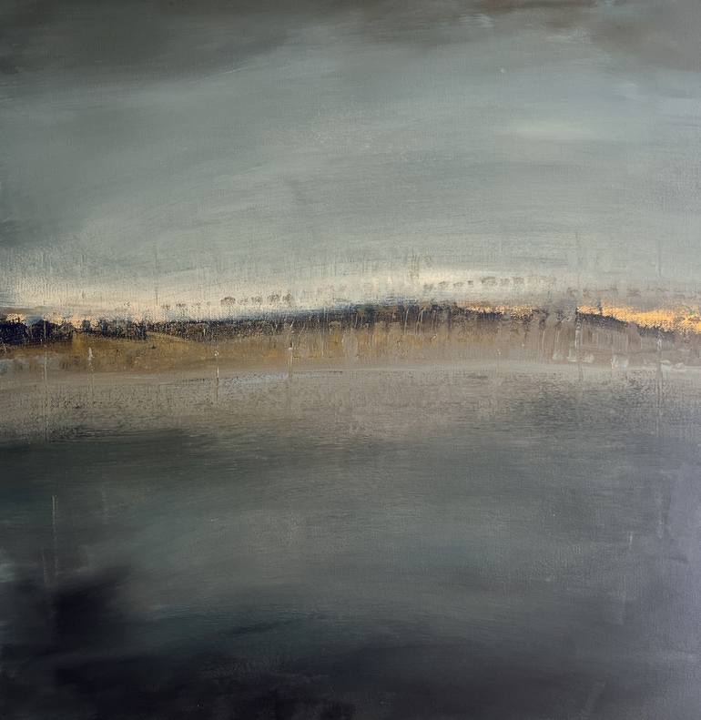 Broken Shadows Disappear At Night Painting by Michelle Ramos | Saatchi Art