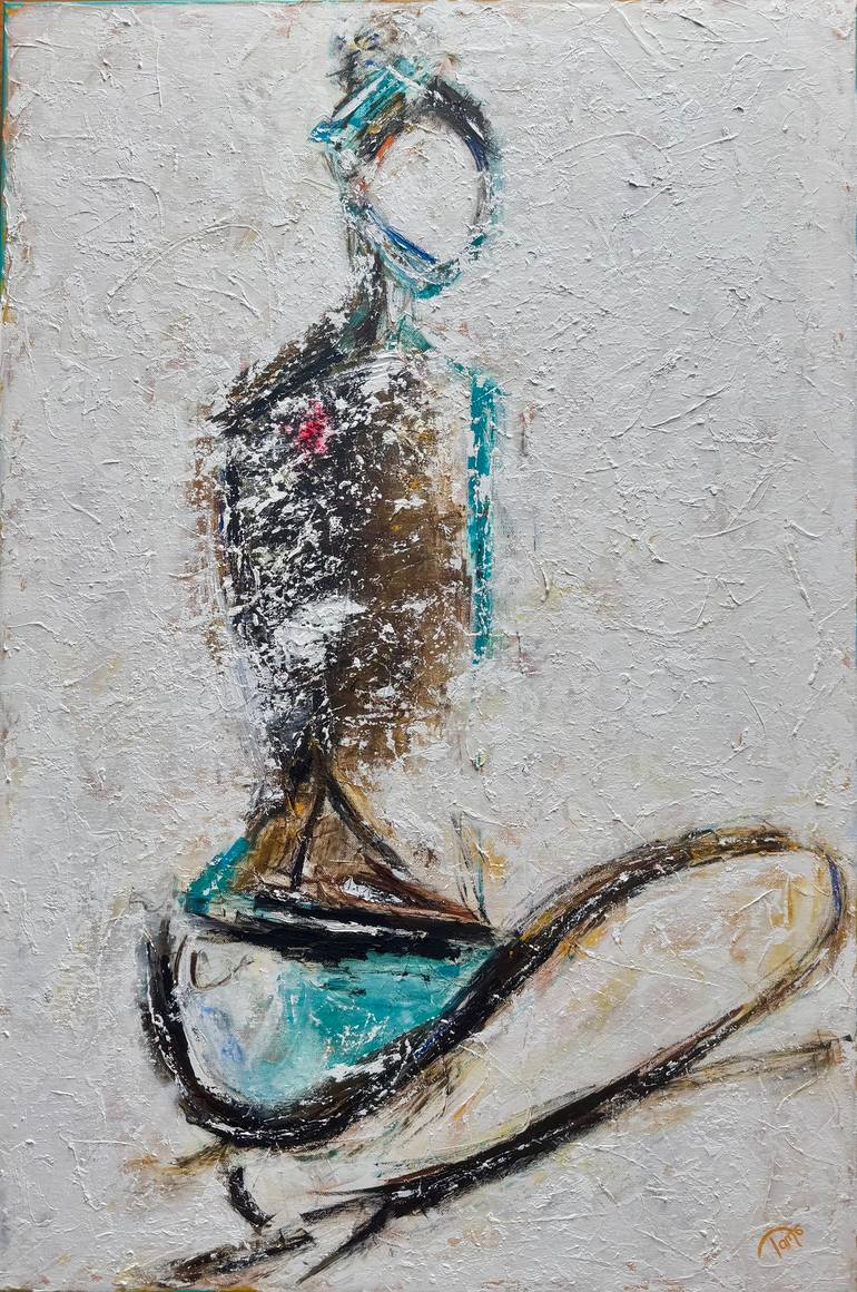 Parts of Yourself Painting by Tams Hesz | Saatchi Art