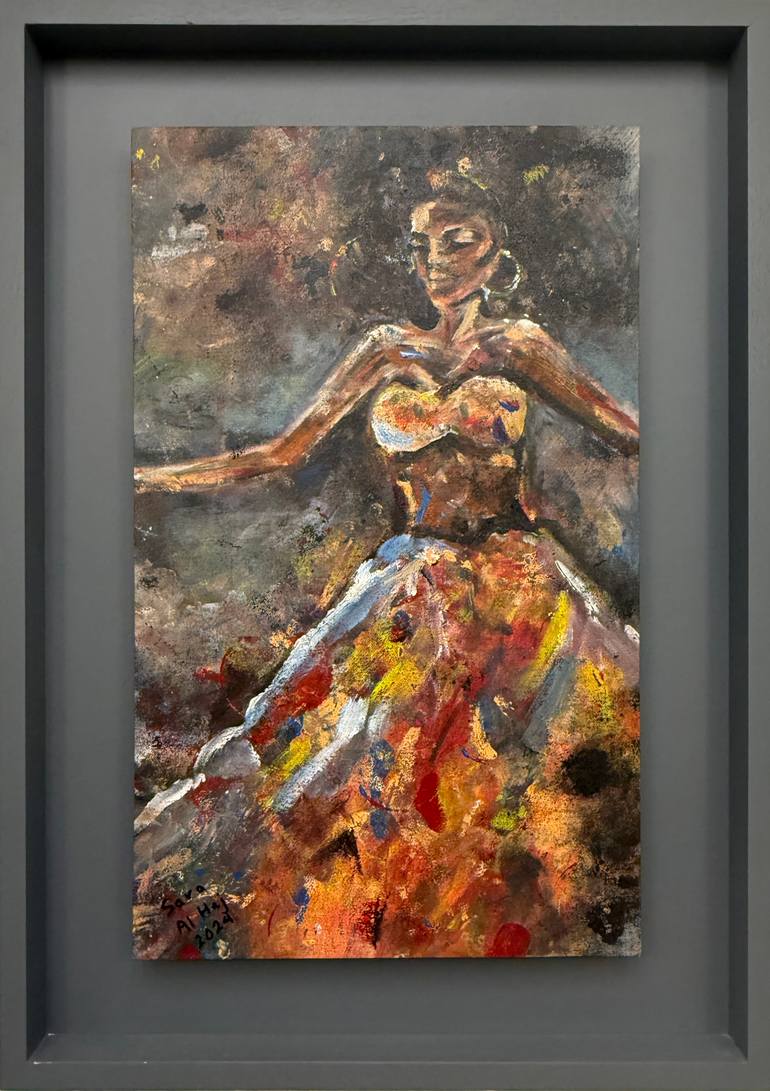 Jeje Painting by Sarah Al Haj | Saatchi Art