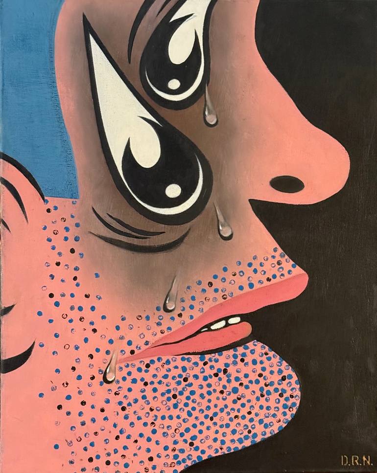 Grief Painting by David Noyes | Saatchi Art