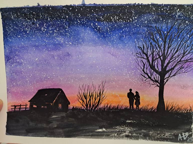 Together forver Painting by Yana Stefanova | Saatchi Art