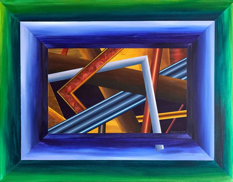 Vice versa Painting by Maciej Rawluk | Saatchi Art