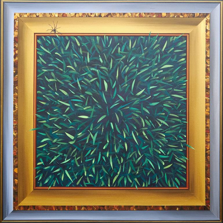 The grass Painting by Maciej Rawluk | Saatchi Art