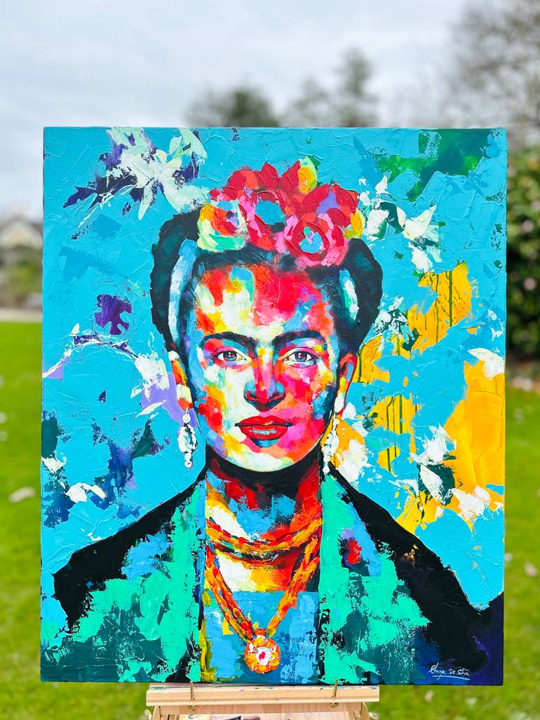 Frida Kahlo Painting by Chaya De Silva | Saatchi Art