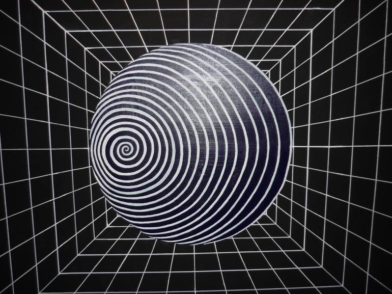 Spiral void Painting by Ben Skidmore | Saatchi Art
