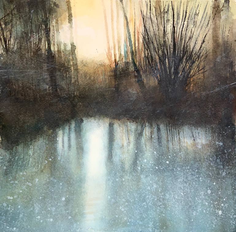 Early Winter Painting by Vitalii Protasov | Saatchi Art