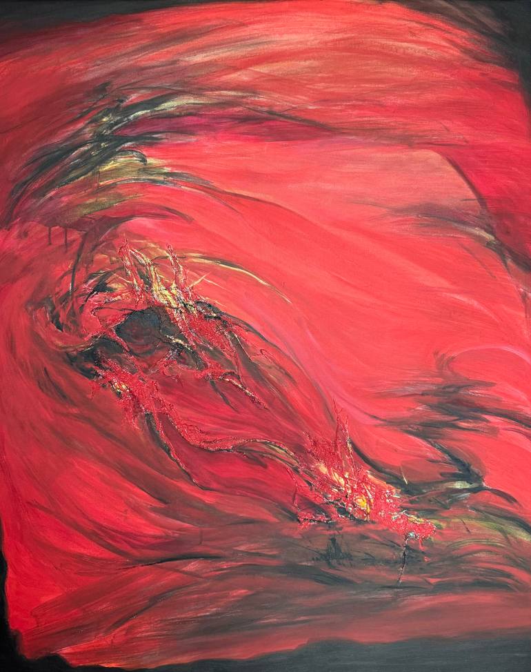 The Core of Constant Change Painting by Yang Yang | Saatchi Art