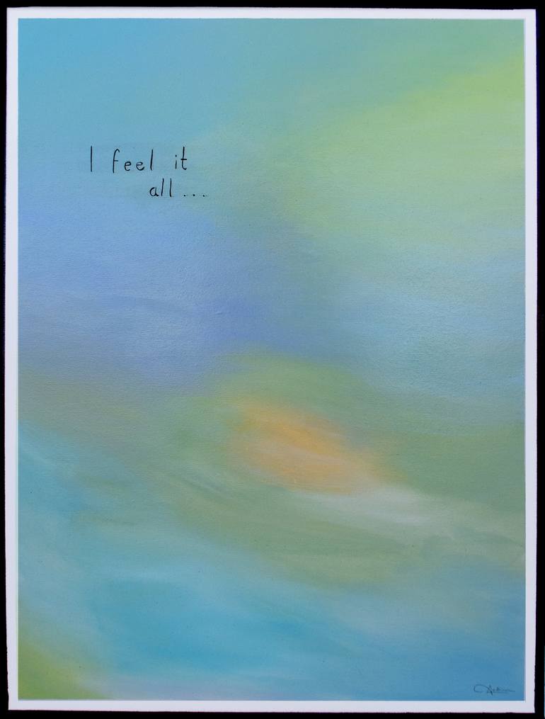 I Feel It All Painting by Andrada Ion | Saatchi Art
