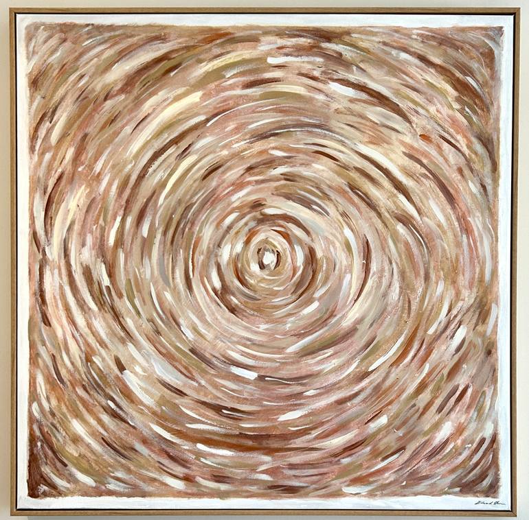Concentric Currents Painting by Edward Chen | Saatchi Art
