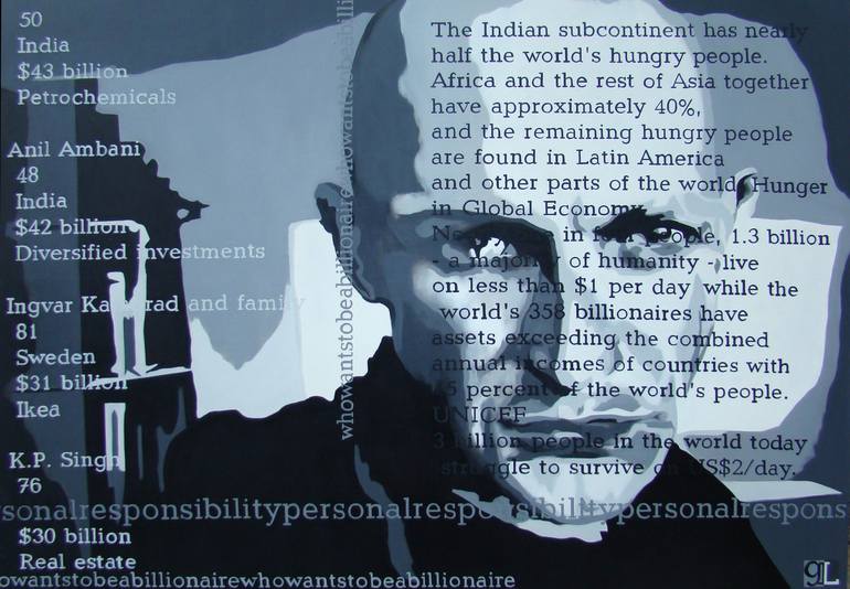 personal responsibility Painting by gordon carter | Saatchi Art
