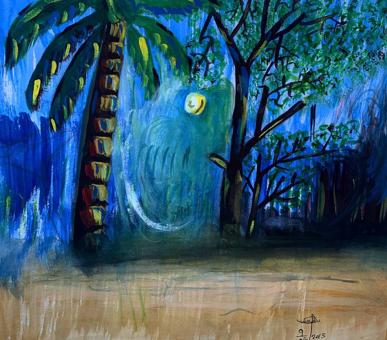 IGI ÒPE Painting by Akande Wasiu | Saatchi Art