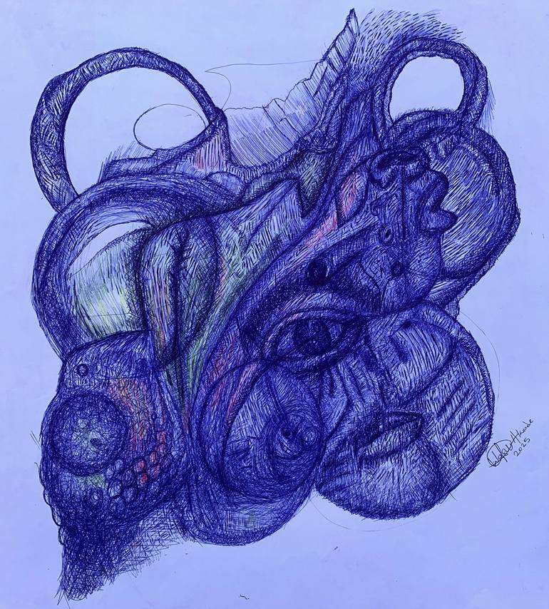 My Identity Drawing by Akande Wasiu | Saatchi Art