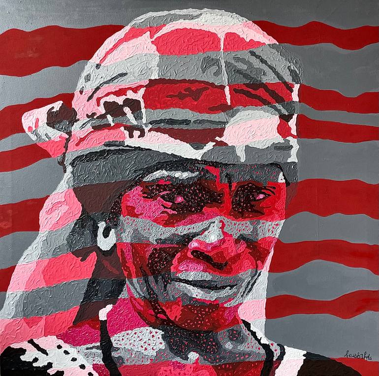 The demise of our beloved Painting by Rechel Oppong | Saatchi Art