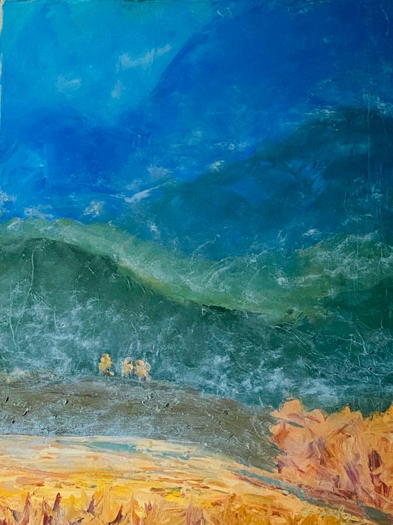 Where We Once Stood Painting by Meghan Beverly | Saatchi Art