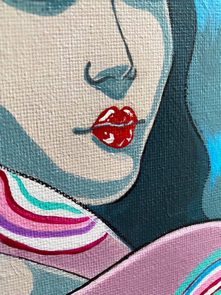Courage Painting by Trophy Tropic | Saatchi Art